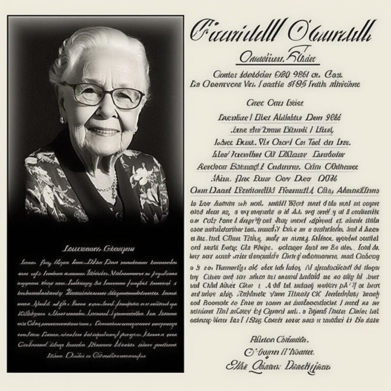 Los más emotivos obituarios de funerarias 📖